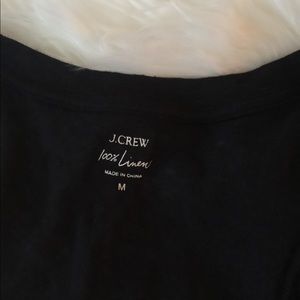 J. Crew | Tops | J Crew 0 Linen Black Tank Msrp 44 | Poshmark